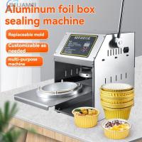China Aluminum Foil Box Sealing Machine Tin Paper Box Sealing Machine Aluminum Box Sealing Machine for sale