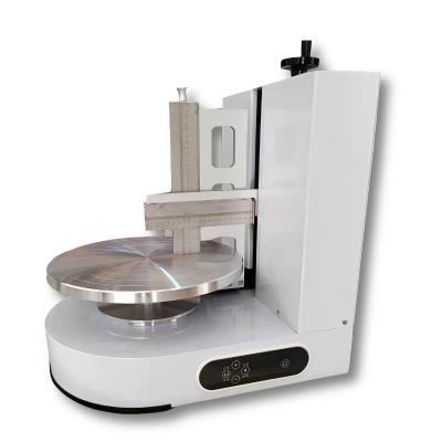 China Portable Cake Smoothing Coating Machine Cake Icing Machine Cake Decorating Daubing Machine Smearing for sale