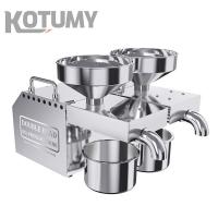 China Automatic Desktop Stainless Steel Oil Presser Sesame Peanut Palm Oil Pressing Machine for sale