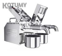 China Small Coconut Oil Extraction Machine Double Head  Vegetable Seeds Oil Pressers for sale