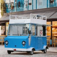 China Ice Cream Customized Hot Dog Kiosk Mobile Electric Food Truck for sale