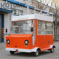 China Ice Cream Customized Hot Dog Kiosk Mobile Electric Food Truck for sale