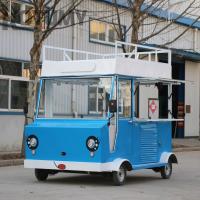 China Ice Cream Customized Hot Dog Kiosk Mobile Electric Food Truck for sale