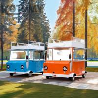 China Ice Cream Customized Hot Dog Kiosk Mobile Electric Food Truck for sale