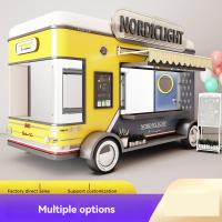 China Ice Cream Dining Car Hot Dog Food Truck  Support Color Size Customization Food Truck for sale