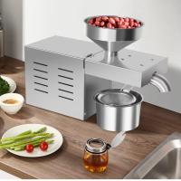 China Oil Press For Kitchen Use Cold Press Oil Machine Peanut Soybean Olive Oil Press Machine for sale