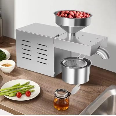 China Oil Press For Kitchen Use Cold Press Oil Machine Peanut Soybean Olive Oil Press Machine for sale