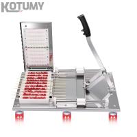 China Kebab Meat Piercing Tool For Mutton And Beef Skewers Manual Commercial Meat Skewering Machine Barbecue Tools for sale