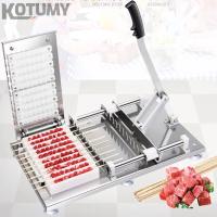 China New Commercial Meat Skewering Machine Kebab And Mutton Skewers Piercing Tool For Beef Skewers Barbecue High Quality Tools for sale
