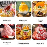 China Hot Sale Mianmian Stall Automatic Ice Shaving Machine Premium Ice Cream Machine for sale