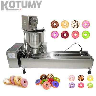 China Commercial Intelligent Stainless Steel Fully Automatic Donut Machine 220V New Automatic Deep Frying Flipping Frying Pan for sale
