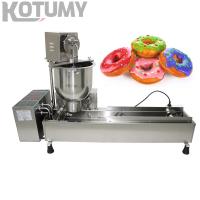 China Commercial Intelligent Stainless Steel Fully Automatic Donut Machine 220V New Automatic Deep Frying Flipping Frying Pan for sale
