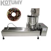 China Commercial Intelligent Stainless Steel Fully Automatic Donut Machine 220V New Automatic Deep Frying Flipping Frying Pan for sale
