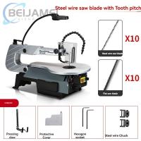 China Desktop Table Saw Scroll Saw Woodworking Dust-Free High-Power Motor Carving Machine for Metal and Wood Cutting for sale