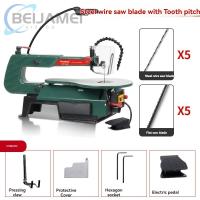 China Desktop Table Saw Scroll Saw Woodworking Dust-Free High-Power Motor Carving Machine for Metal and Wood Cutting for sale