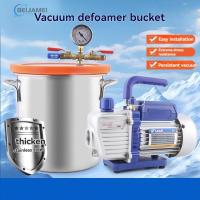 China New Stainless Steel Degassing Vacuum Chamber Capacity Vacuum Defoaming Equipment for sale