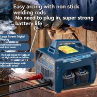China Lithium Battery Source Factory Best-selling Portable Rechargeable Lithium Battery DC Arc Welding Machine for sale