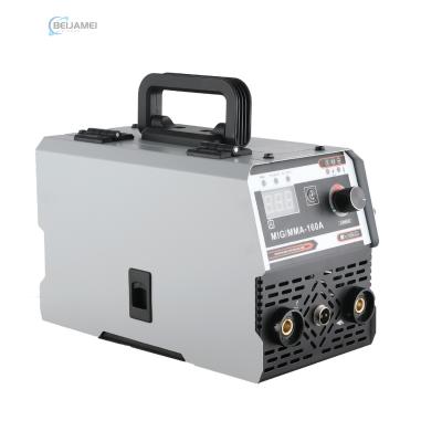 China Portable Inverter Manual Metal Arc Welding Machine For 120A 220V Airless MIG/MMA-160A Welding Machine for sale