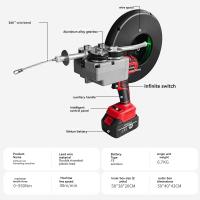 China Threading Machine, Electrician, Wire Drawing, Multi Power Electroporation, Fully Automatic Traction, Pipeline Wiring for sale