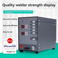 China Goldsmith Special Laser Spot Welder Gold Silver Jewelry Ring Welder Desktop&Handheld for sale
