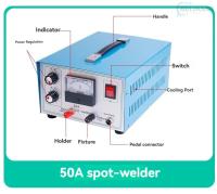 China Portable Mini Spot Welder 50A High Power With Goggles For Metal Welding for sale