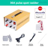 China Gold Silver Jewelry Ring Welding Machine Desktop Handheld Laser Spot Welder for sale