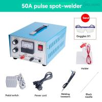 China Gold Silver Jewelry Ring Welding Machine Desktop Handheld Laser Spot Welder for sale