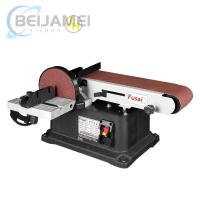 China Multifunctional Belt Sander Woodworking Machinery Wood Sanding Machine Electric Small Metal Grinder Motor for sale