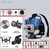 China 4-Stroke Backpack Gas Lawn Mower Home & Agricultural High Power Tiller for sale