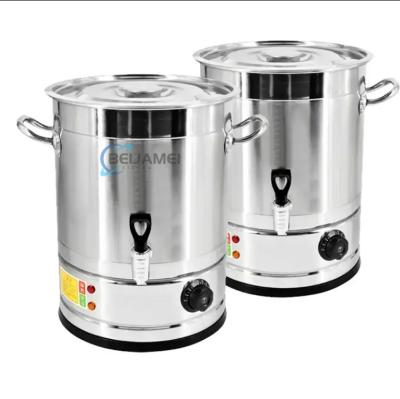 China Stainless Steel Electric Drinking Water Boiler Hot Water Urn Shabbat Tea Maker Hot Water Heater Replacement for sale
