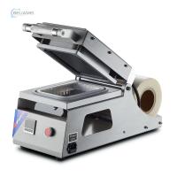 China Meat Vegetable Fruit Sealing Packing for Market to Keep Food Fresh Plastic Food Box Tray Capping Machine for sale