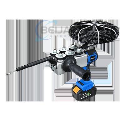 China Automatic Pull Wire Stringing Machine Cable Push Puller Tools Rechargeable Communication Lead Machine for sale