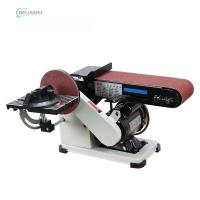 China Multi Functional Sanding Belt Machine, Woodworking Household Desktop Electric Small Metal Polishing Machine for sale