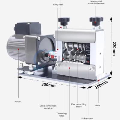 China Automatic Small Electric Copper Wire Stripping Machine New for sale