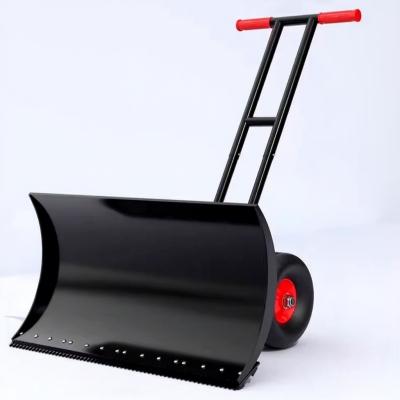 China Manual Snow Clearing Cart (Cleaning Vehicle Category) Wheeled Snow Removal Cleaning Equipment for sale