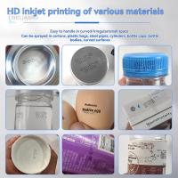 China Automatic Handheld Inkjet Printer Smart Price Label QR Code Coding Machine for sale