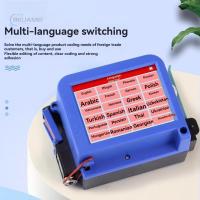 China Automatic Handheld Inkjet Printer Smart Price Label QR Code Coding Machine for sale