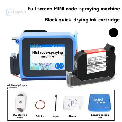 China Smart Handheld Inkjet Printer Digital QR Code Automatic Coding Machine for sale