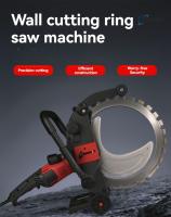 China 40cm Concrete Wall Door And Window Cutting Ring Saw 3.5kw Cement Wall And Floor Chasing Ring Saw for sale