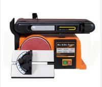 China Multifunctional Belt and Disc Sander Woodworking Sanding Polish Grinding Machine for Plastic Aluminum Wood for sale