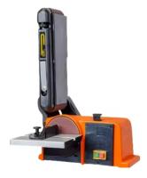 China Multifunctional Belt and Disc Sander Woodworking Sanding Polish Grinding Machine for Plastic Aluminum Wood for sale