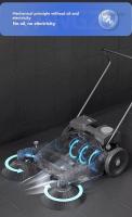 China Hand-Pushed S1 Industrial Sweeper Commercial For Factory Workshop Farm Warehouse Road Dust Cleaning for sale