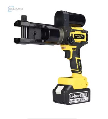 China Cable Terminal Block CM-300G Electric Crimping Tool, Battery Crimping Device, Hydraulic Crimping Tool, With 2 Batteries for sale