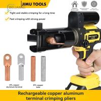 China Cable Terminal Block CM-300G Electric Crimping Tool, Battery Crimping Device, Hydraulic Crimping Tool, With 2 Batteries for sale