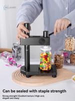 China Manual Disposable Can Sealer Commercial Milk Tea Capping Machine for sale