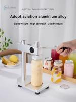 China Commercial Manual Disposable Can Capper Milk Tea Sealing Machine for sale