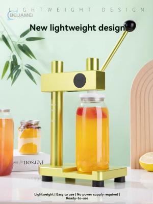 China Commercial Milk Tea Capper Manual & Auto Disposable Can Sealer for sale