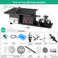 China 1850W Motor Table Saw Bench Mill Multifunctional & Easy To Operate Gem Jade Cutting Carving Polishing Drilling Machine for sale