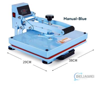 China Semi-auto Magnetic Heat Press Machine High Pressure Heat Transfer for sale