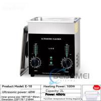 China Mini Ultrasonic Cleaner For Lab/PCB/Dental/Jewelry/Hardware Parts for sale